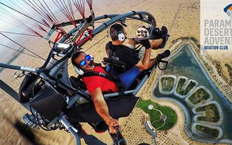 tandem paramotor experience