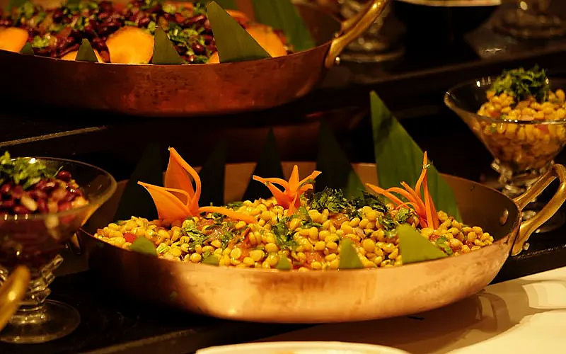 indian themed buffet