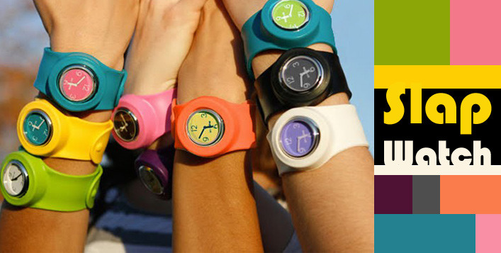Choice from 9 colors of trendy Slap Watch | Cobone