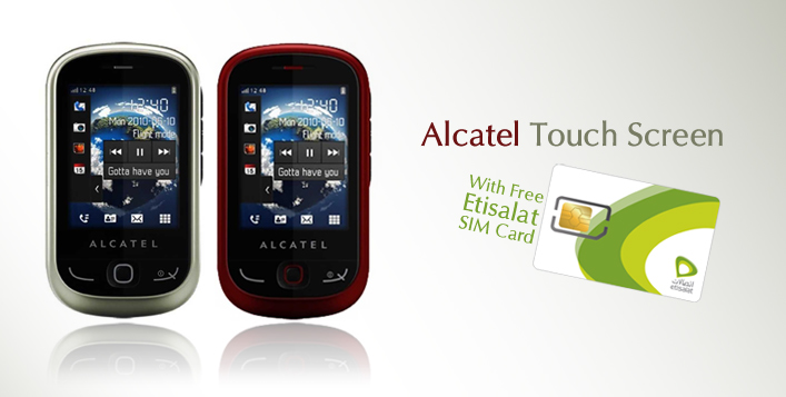Alcatel Mobile Phone & Etisalat SIM | Cobone Offers