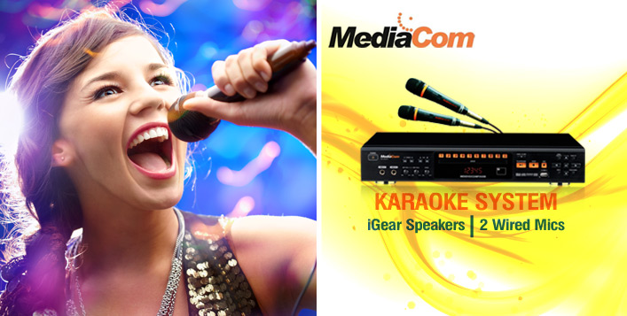 DVD Karaoke Player with 40,000 Songs | Cobone
