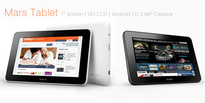7” Mars Tablet with Android 4.0.3 | Cobone Offers