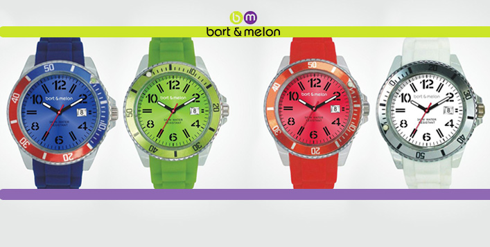 Water Resistant Bart & Melon Watch | Cobone Offers