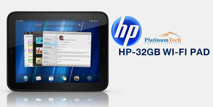 Multi-task with the 32GB HP TouchPad Tablet | Cobone
