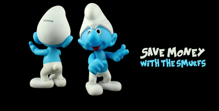 Jazzy Smurfs Coin Bank | Cobone Offers