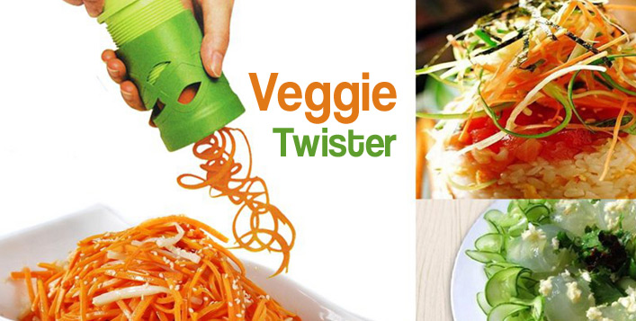 Veggie Twister with Stainless Steel Blades | Cobone Offers