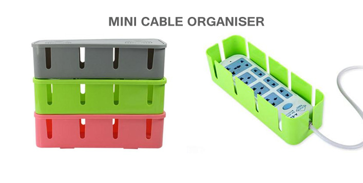 Home/Office desk mini cable organizer | Cobone Offers