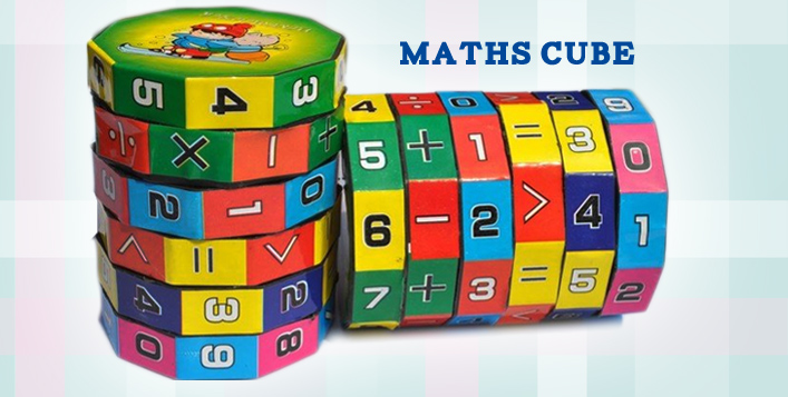 Kids Colorful Math Cube from HST Dubai | Cobone Offers