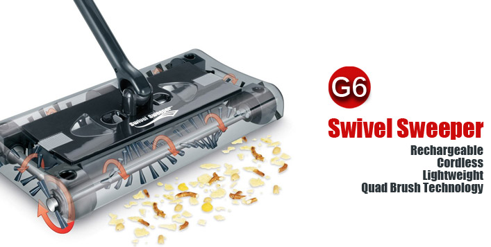Cordless Swivel Sweeper by HST Dubai | Cobone Offers