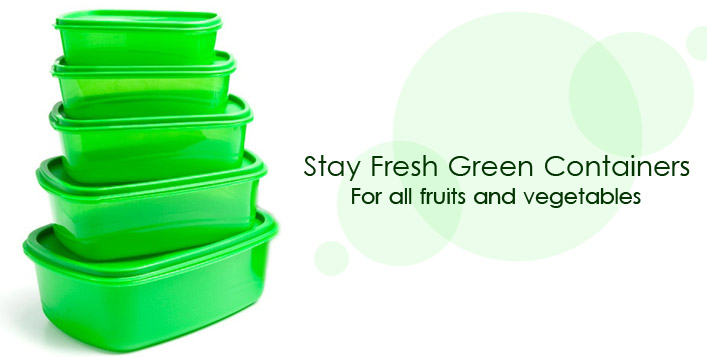 5 Stay Fresh Green Containers | Cobone Offers