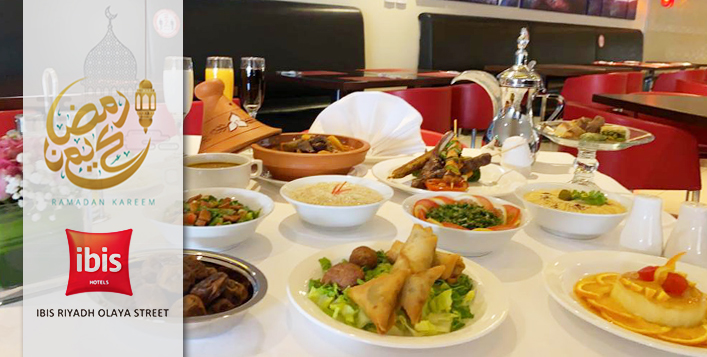 Iftar Set Menu from SAR 46 at Ibis Hotel, Riyadh | Cobone Offers