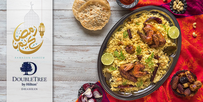 Iftar Set Menu from SAR 58 at Double Tree By Hilton | Cobone Offers