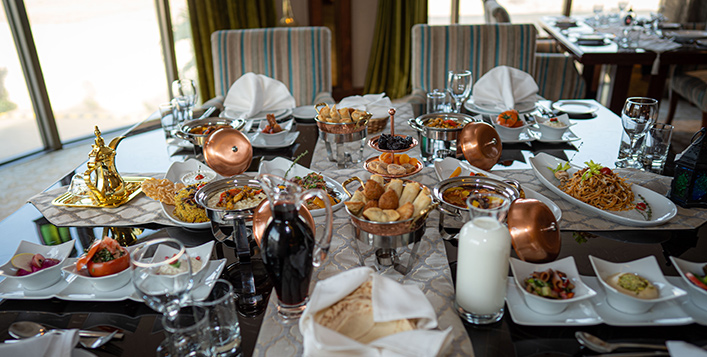 Iftar Set Menu from SAR 83 at Crowne Plaza Riyadh Al Waha | Cobone