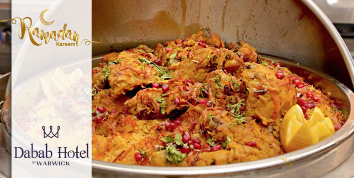 Suhoor Buffet at Dabab Hotel By Warwick for SAR 44 | Cobone Offers