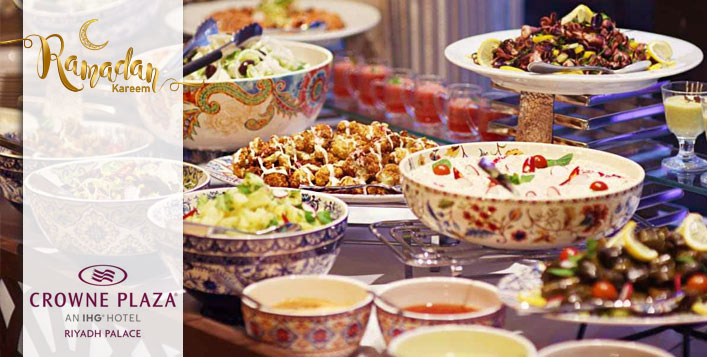 Oriental Iftar at Crowne Plaza Riyadh Palace Starting From SAR 74 | Cobone