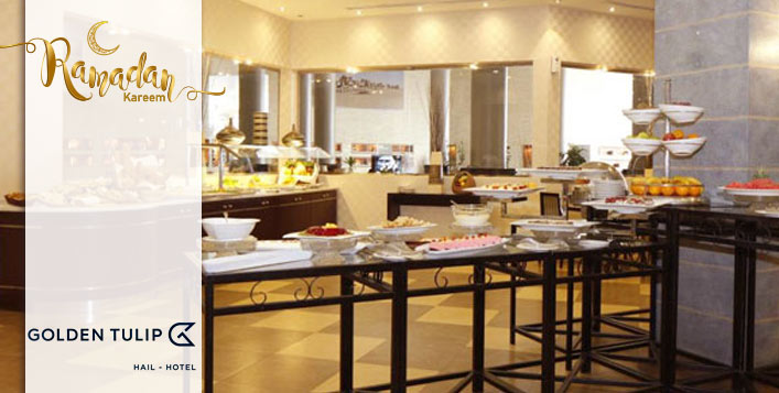 Suhoor Buffet at Golden Tulip Hail Hotel Starting From SAR 37 | Cobone ...
