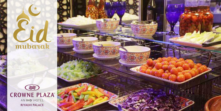 Eid Lunch or Dinner at Crowne Plaza Riyadh Starting From SAR 64 Only | Cobone Offers