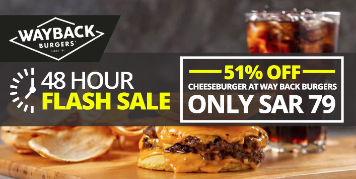 FLASH SALE! 2 Cheeseburgers Meals From Way Back For SAR 79 Only ...