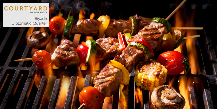Butcher Night BBQ @ Courtyard Diplomatic From SAR 86 Only! | Cobone