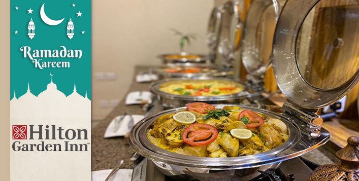 Arabic Iftar Buffet at Hilton Garden Inn Riyadh From SAR 69 | Cobone Offers
