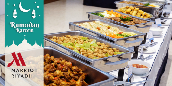 International Iftar at Marriott Riyadh Hotel Starting From SAR 119 | Cobone