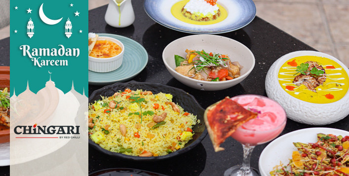 Iftar Buffet at Chingari Restaurant - Lounge From SAR 35 | Cobone Offers