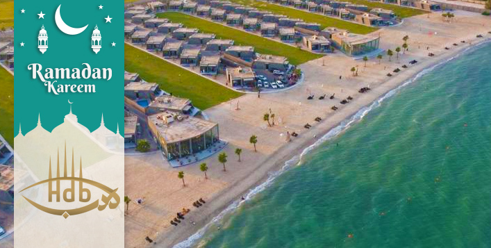 Iftar and Swimming at HDB Resort Starting From SAR 50 | Cobone Offers