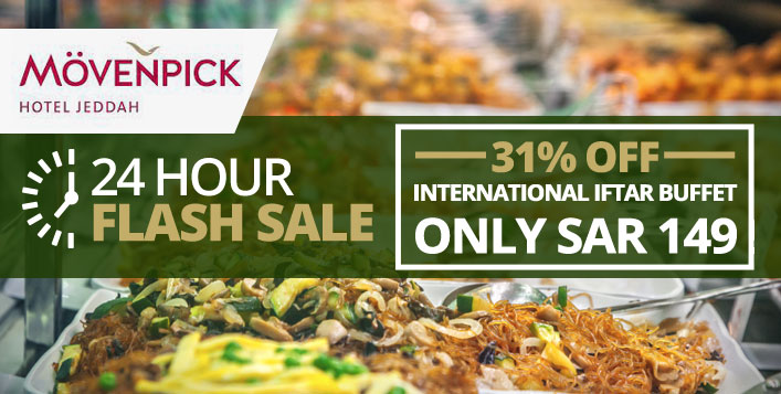 International Iftar Buffet at Mövenpick Hotel Jeddah From SAR 75 ...