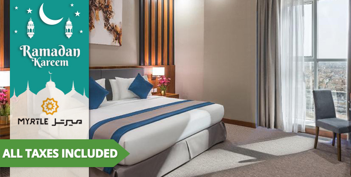 1-Night Ramadan Stay With Iftar and Suhoor at Myrtle Hotel From SAR449 ...