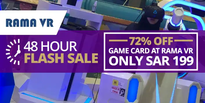 FLASH SALE!Virtual Reality Game Card worth SAR 700@RAMA VR For SAR 199 ...
