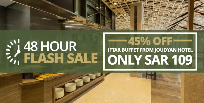 Iftar Buffet From Joudyan Hotel From SAR 54 Only | Cobone Offers