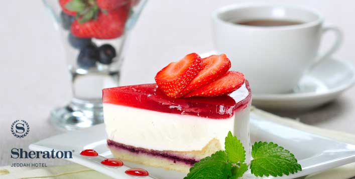 Hot drink, Cake, Sheraton Hotel | Cobone Offers
