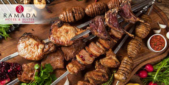BBQ Dinner Buffet on Wednesday, Ramada Dammam Hotel | Cobone Offers