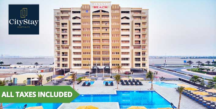 Discount and Special Offers on Staycation at City Stay Beach Hotel RAK ...