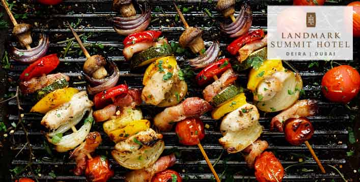 BBQ Dinner Buffet Deals and Offers at Landmark Summit Hotel | Cobone Offers