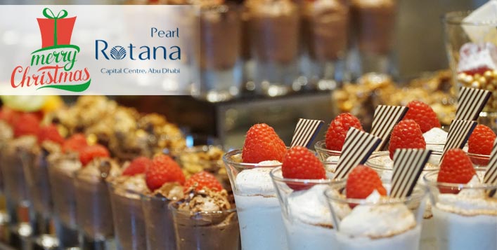Christmas Eve dinner buffet offers at Pearl Rotana Hotel, Al Khaleej ...