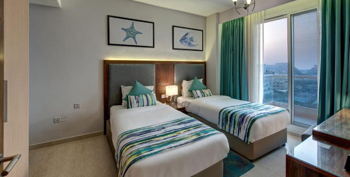 City Stay Beach Hotel Apartment RAK Stay from AED 249 for 1-Night | Cobone