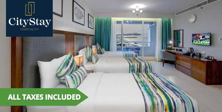 Stay Great Offers & Discounts at City Stay Beach Hotel RAK From 299 ...
