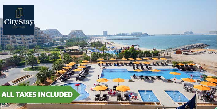 City Stay Beach Hotel RAK Hotel Stay from AED 269 | Cobone