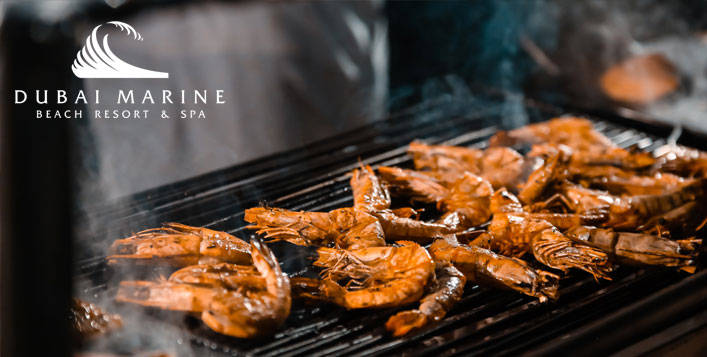 5-Star Seafood Night Buffet at Dubai Marine Beach Resort From AED 75 ...