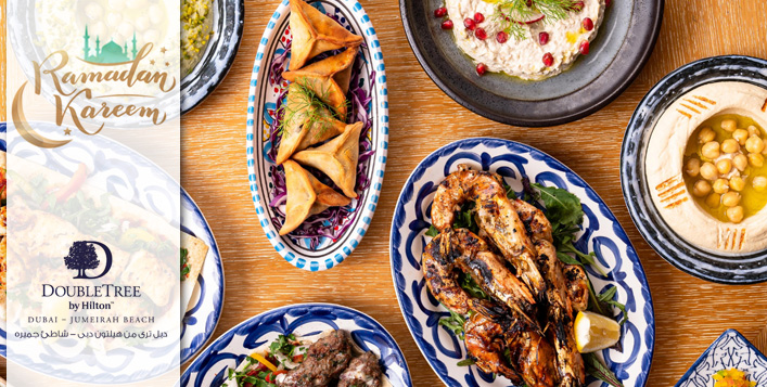 Iftar Set Menu with Beverages at DoubleTree by Hilton, JBR From AED 79 ...