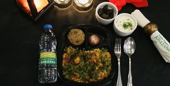 Sanjeev Kapoor's Khazana Iftar Combo Box From AED 30 | Oud Metha ...
