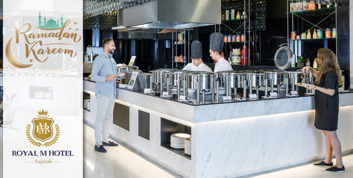 Iftar Buffet at Royal M Hotel Starting From AED 39 only | Cobone Offers