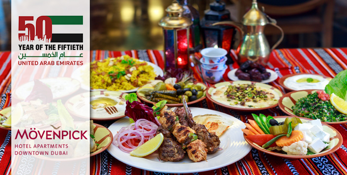 50% OFF on UAE National Day Buffet Dinner @Mövenpick Hotel Apartments ...
