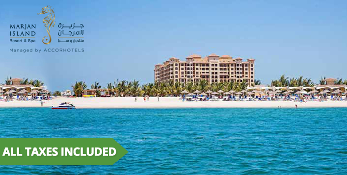 45% Discount on Stays at Marjan Island Resort & Spa Staycation! | Cobone