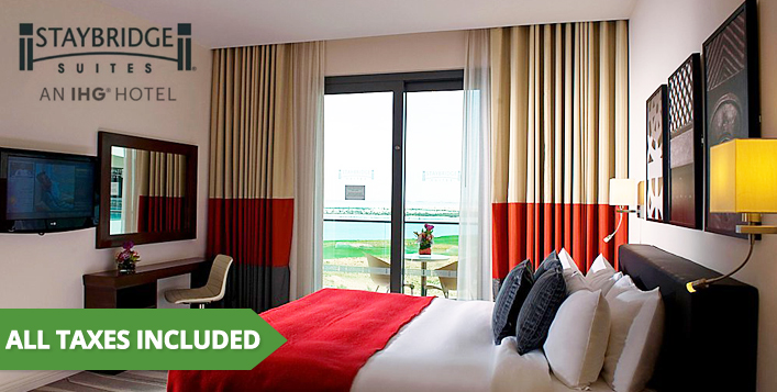 Half Board Stay at Staybridge Suites Yas Island from AED 799 | Cobone