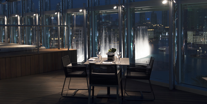 Valentine 3-Course Set Menu Dinner at The Burj Club Rooftop for AED399 ...