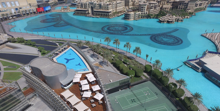 Valentine 3-Course Set Menu Dinner at The Burj Club Rooftop for AED399 ...