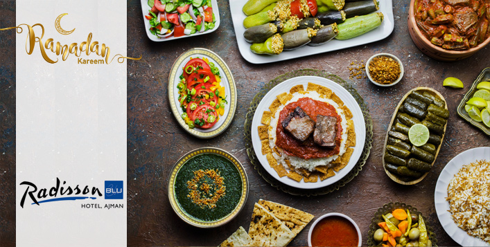 5-Star Iftar Or Eid Buffet at Radisson Blu Ajman From AED 49 Only ...