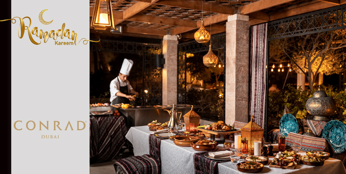 5-Star Iftar Buffet at Ballaro, Conrad Dubai Hotel From AED 69 Only ...